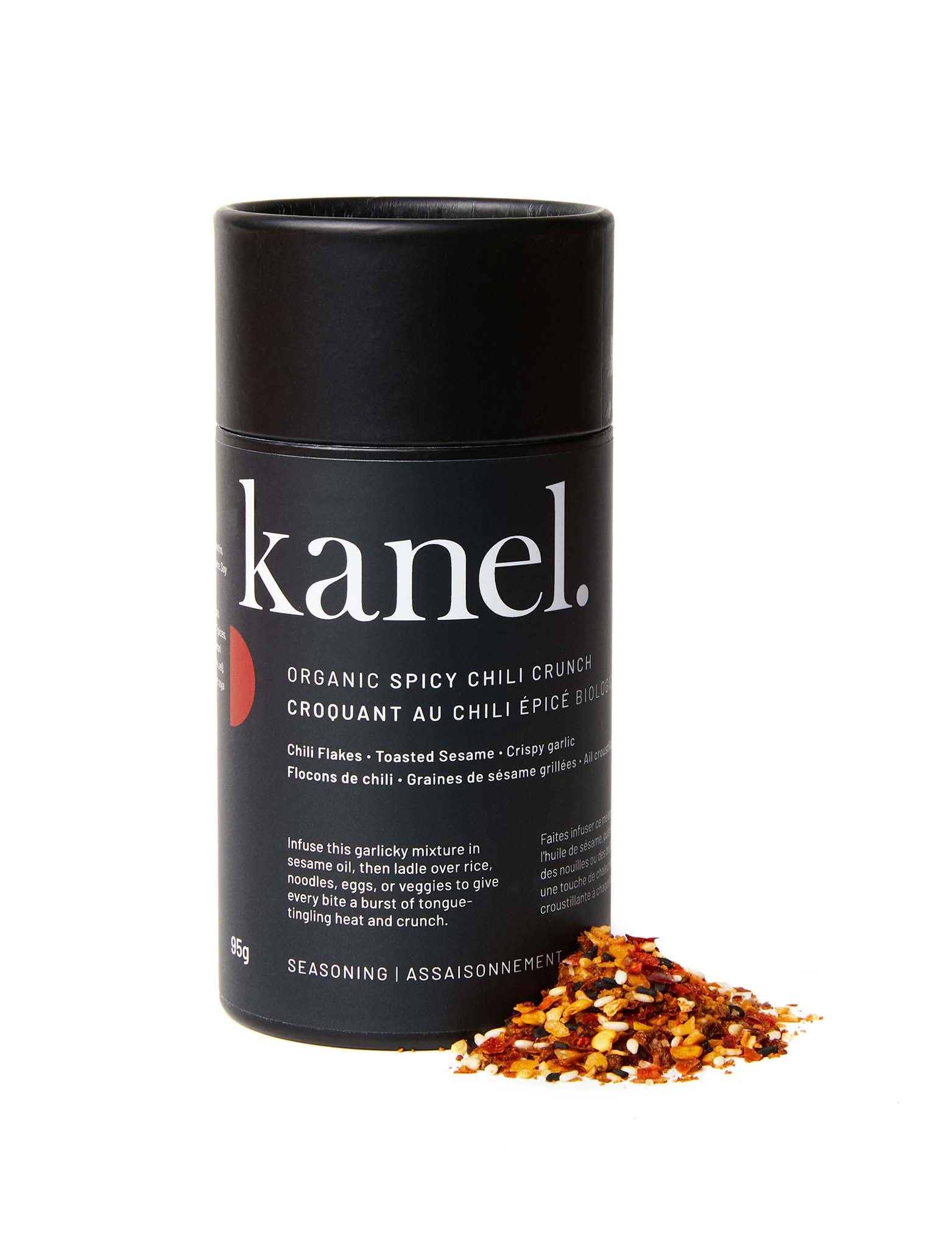 Organic Spicy Chili Crunch – Épices Kanel Spices