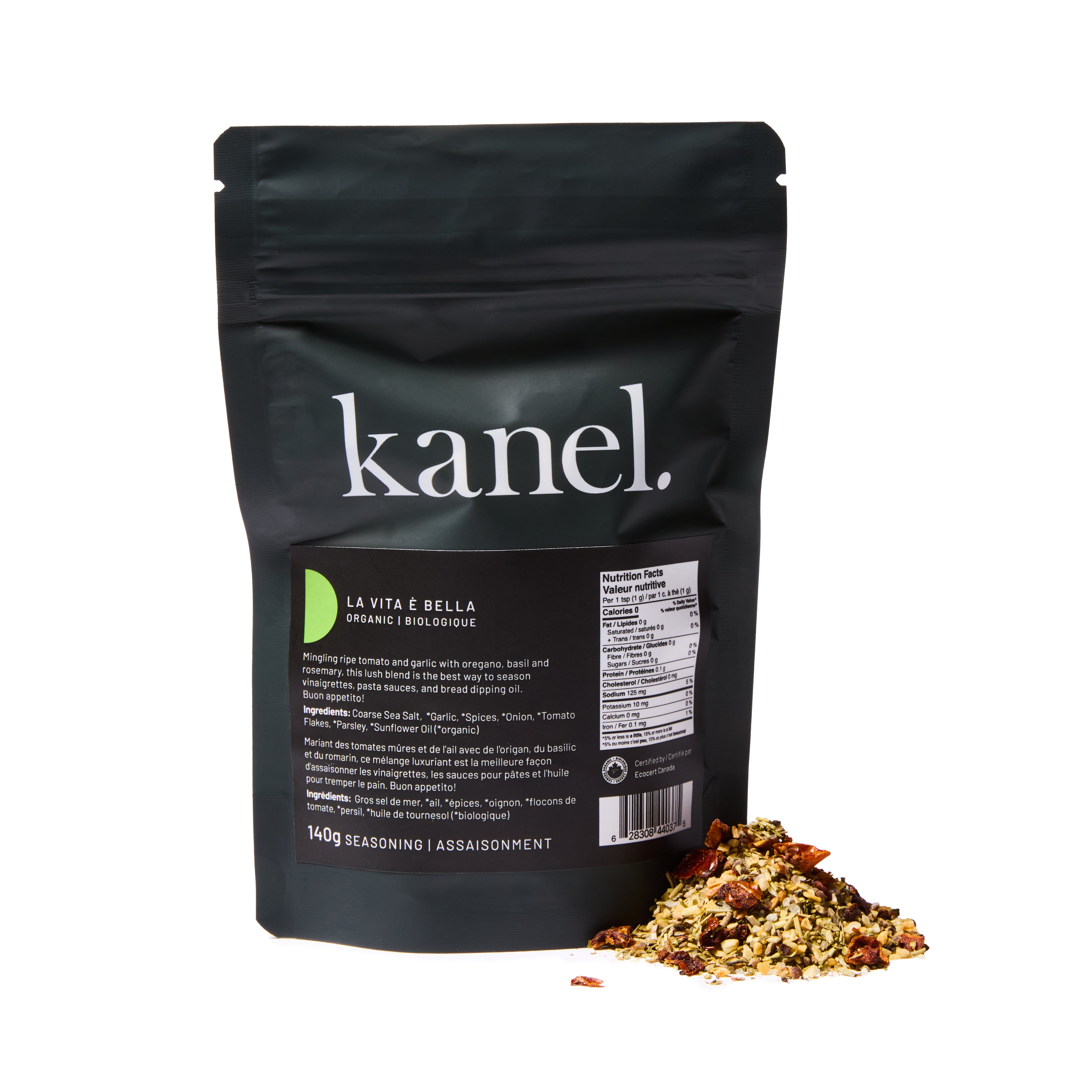 Organic La Vita è Bella - Refill Bag – Épices Kanel Spices