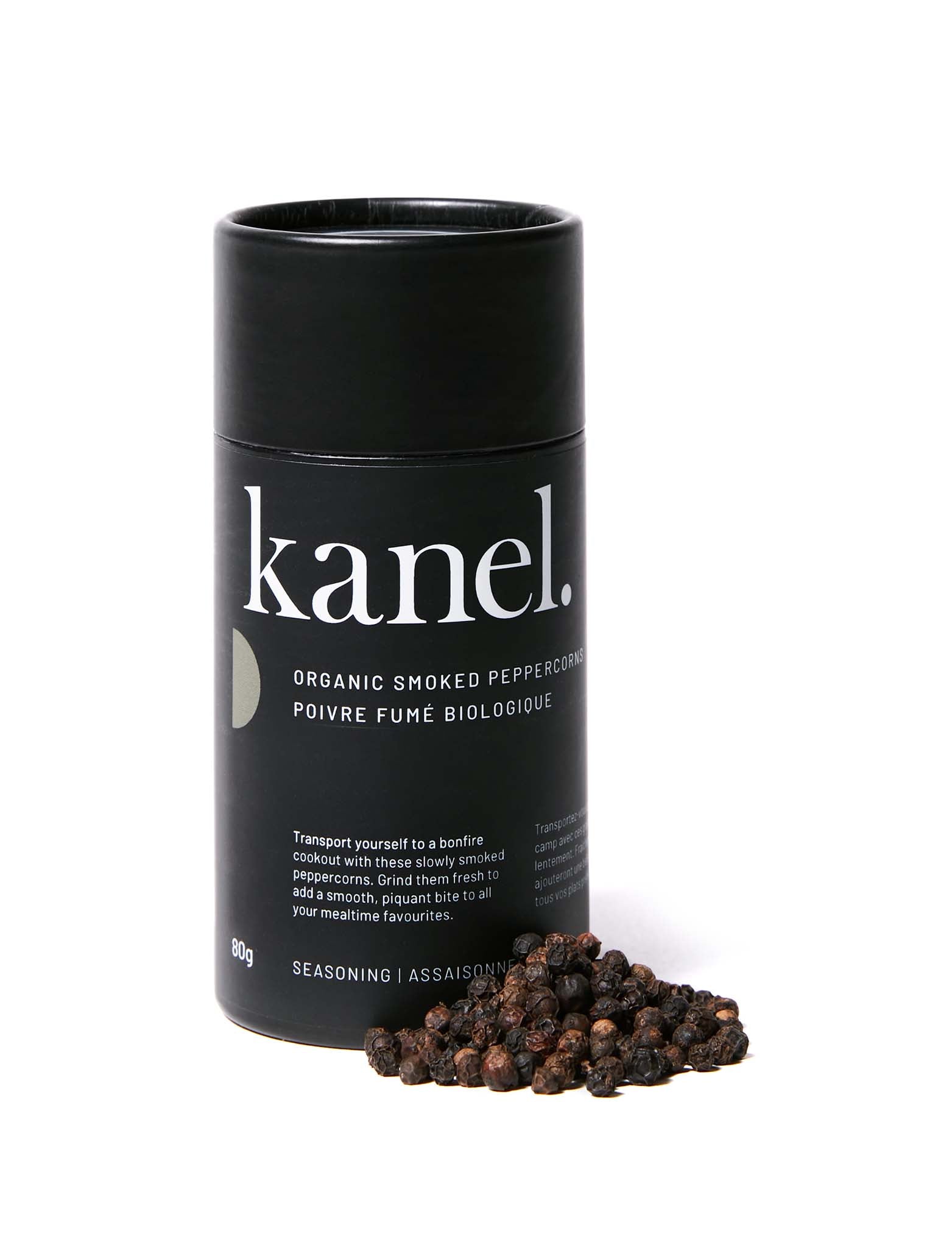 Organic Smoked Peppercorns – Épices Kanel Spices