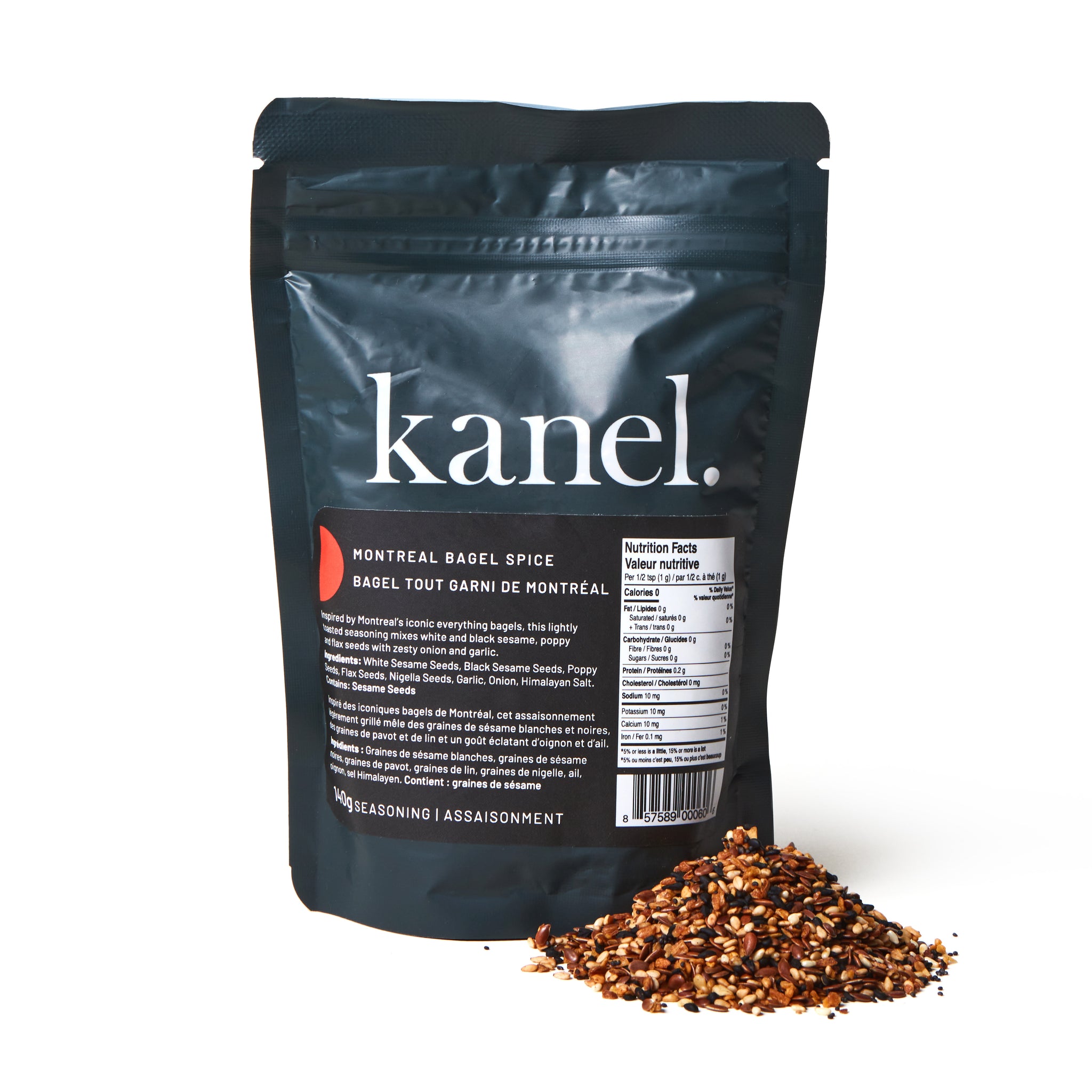 Bagel Tout Garni de Montréal – Épices Kanel Spices